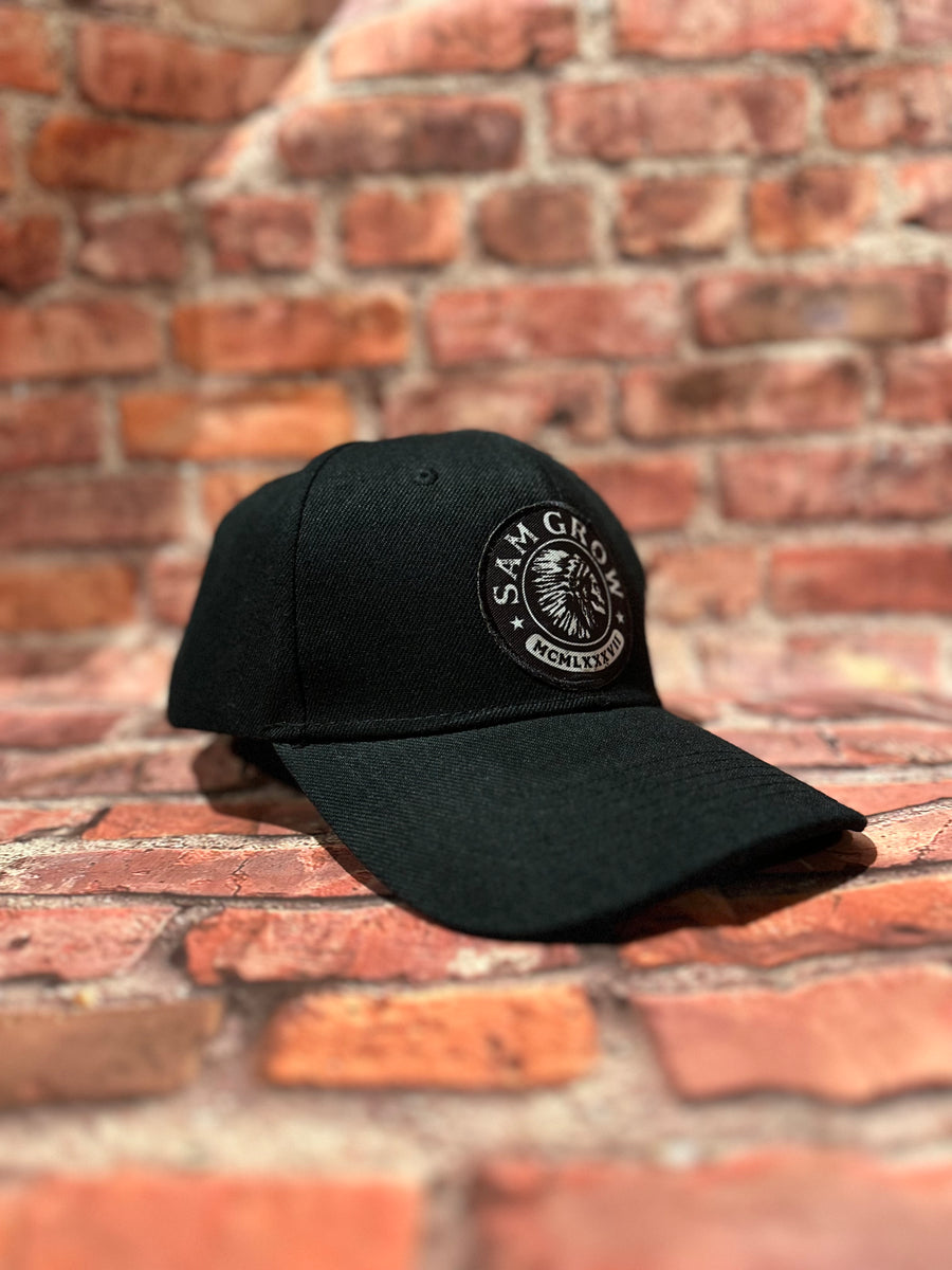 Logo Patch Baseball Cap – Sam Grow Merch Store