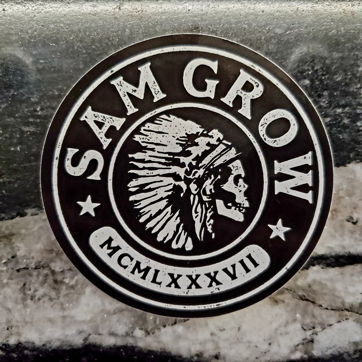 Logo Decal/Sticker – Sam Grow Merch Store