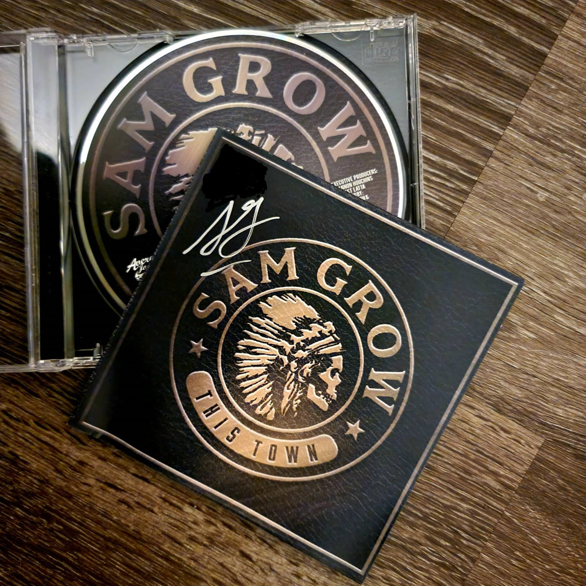 Autographed - This Town CD – Sam Grow Merch Store